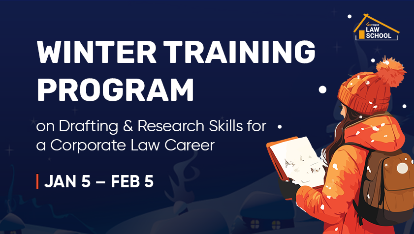 Lawctopus' Winter Training Program on Drafting and Research Skills for a Corporate Law Career ...